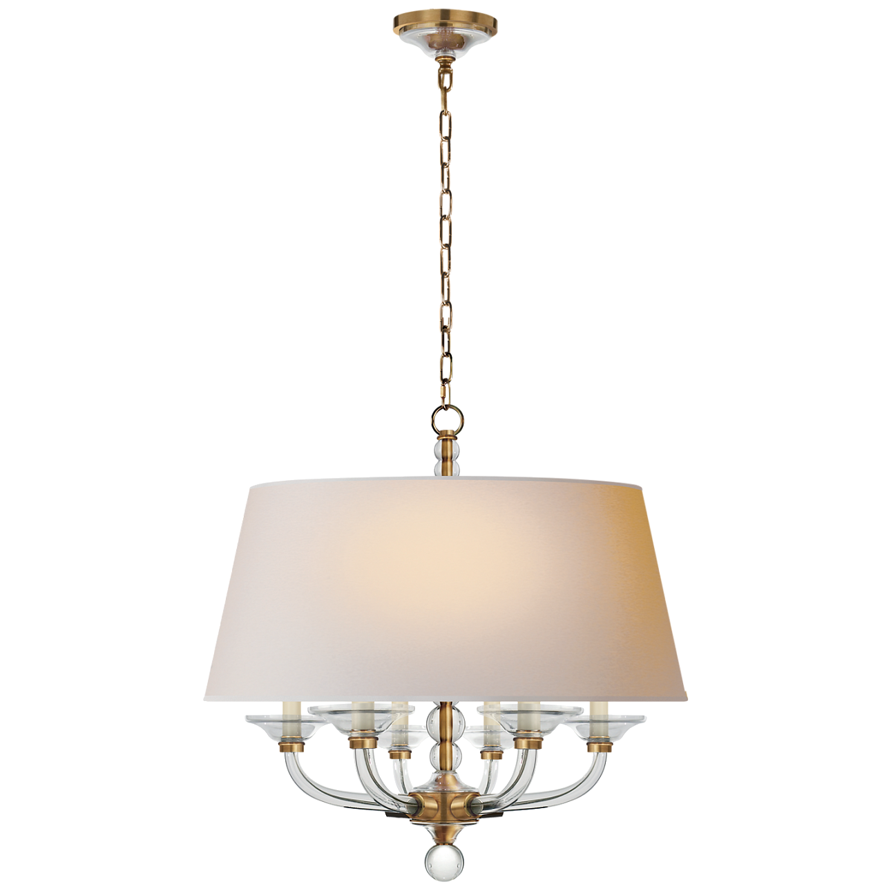 Люстра Visual Comfort CHC1526AB-NP Crystal Stacked Ball — купить в ...